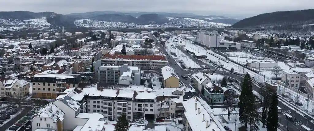 Lorrach - tourist sights on the map