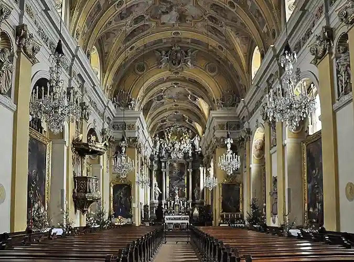 Lambach Abbey - Upper Austria, Austria on the map